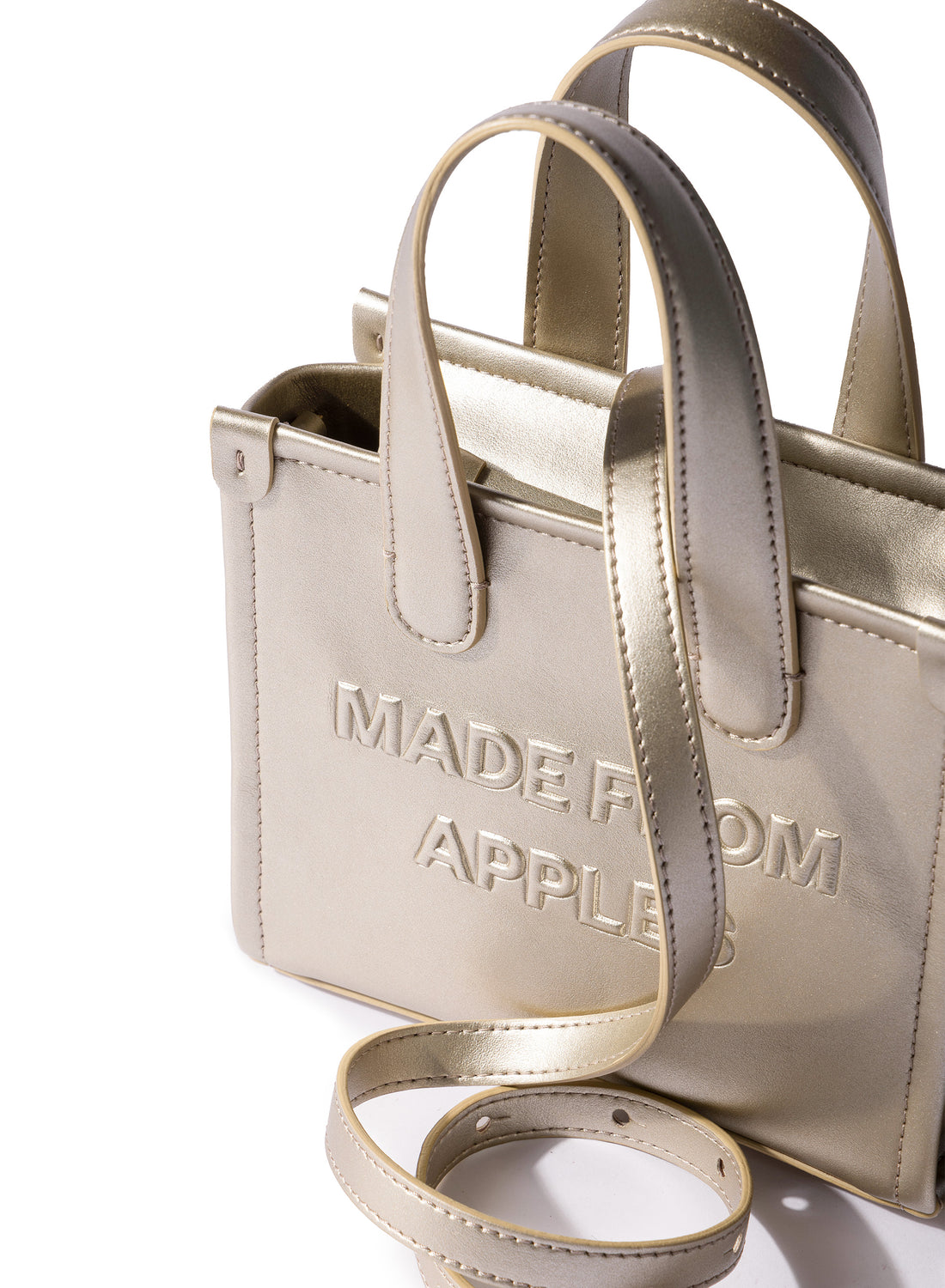 Alma small Tote Bag Champagne: vegan bag | Apple | Miomojo